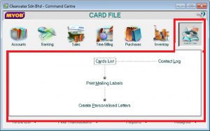 Card file | Deltatech ABSS Support Centre